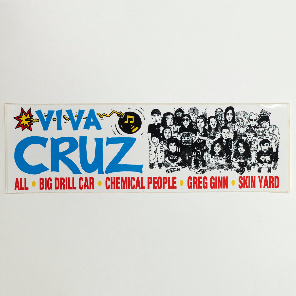 ALL•Big Drill Car•Chemical People•Greg Ginn•Skin Yard - Viva Cruz 90's