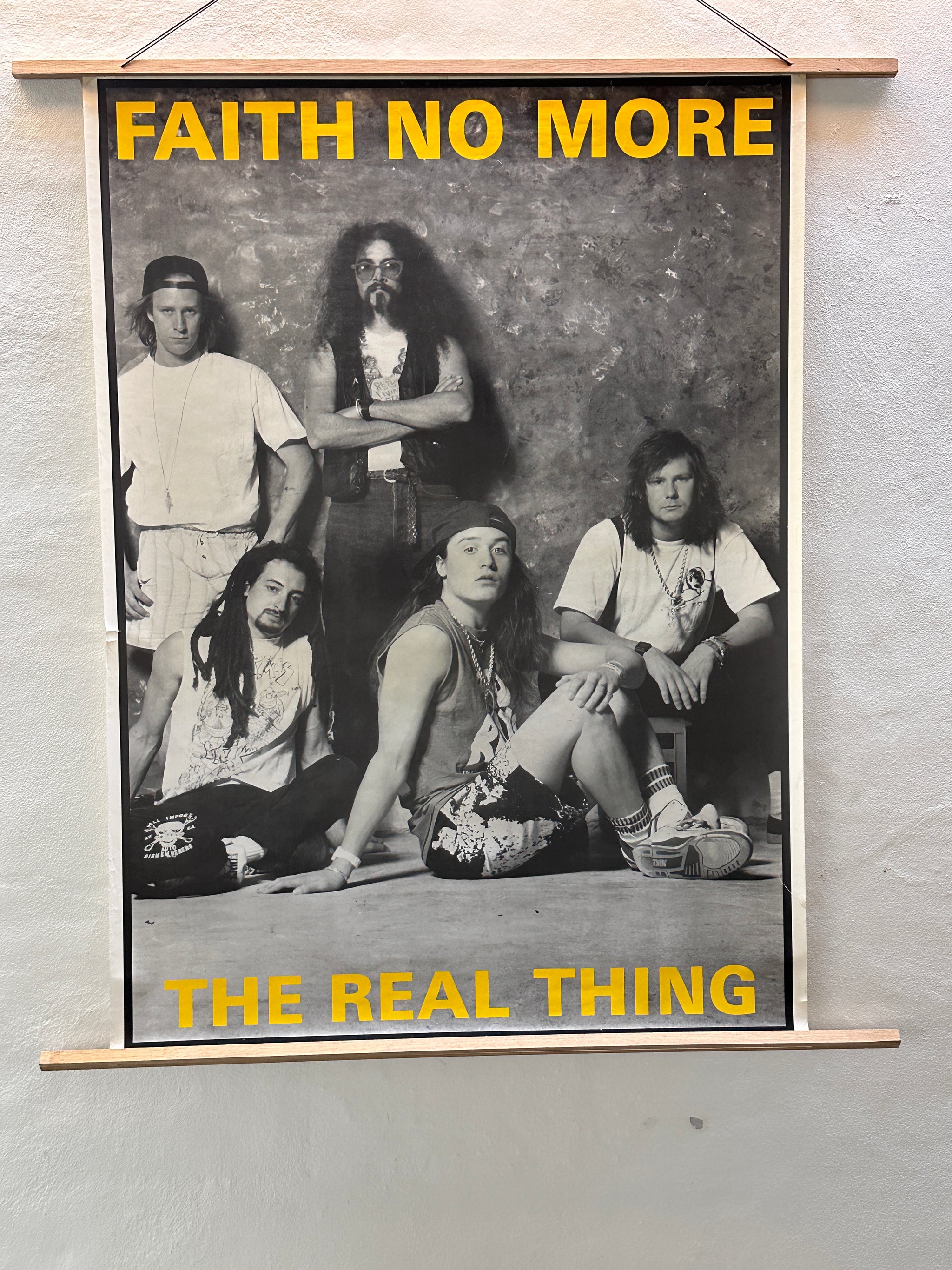 Faith No More - The Real Thing 1989 60" X 40" Subway Poster