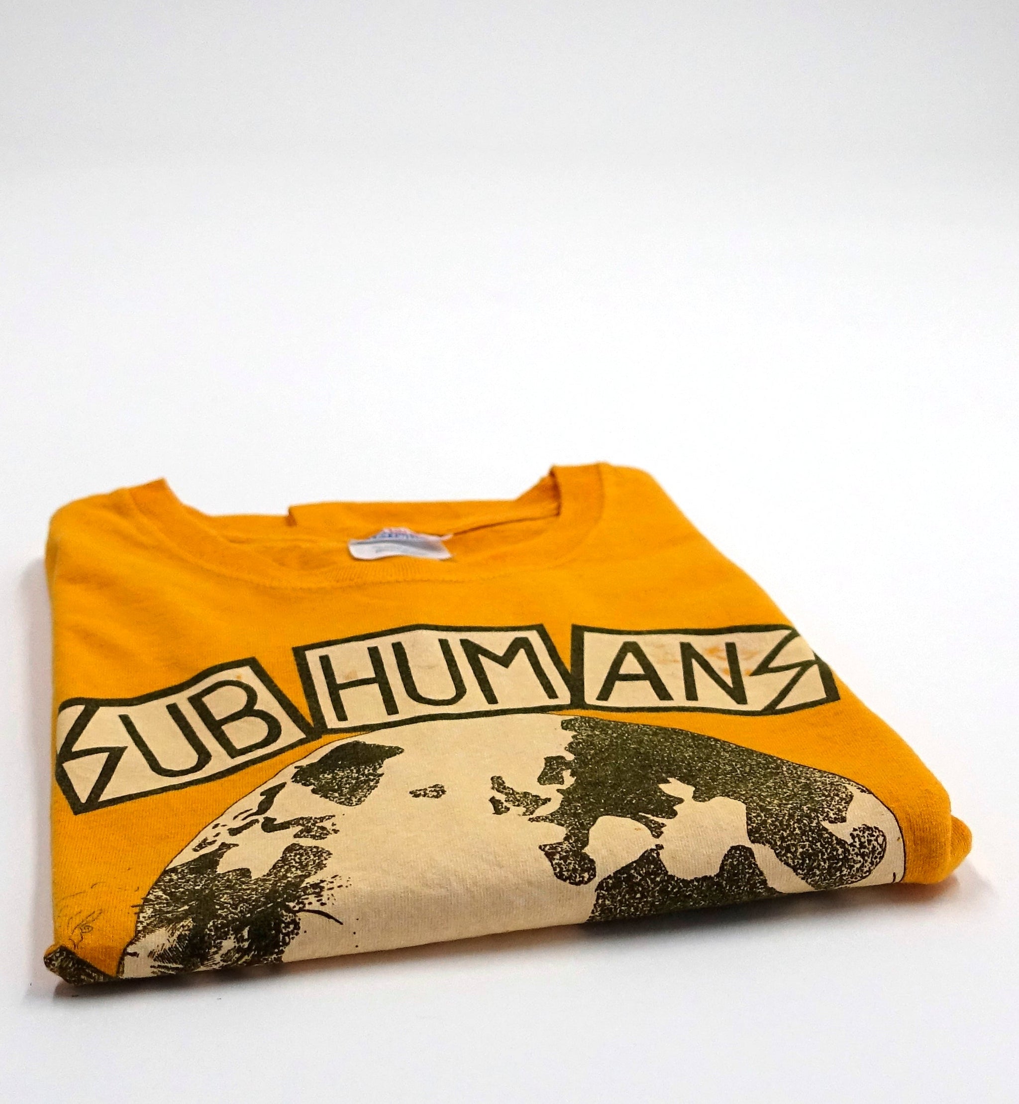 Subhumans – Worlds Apart Shirt Size Large