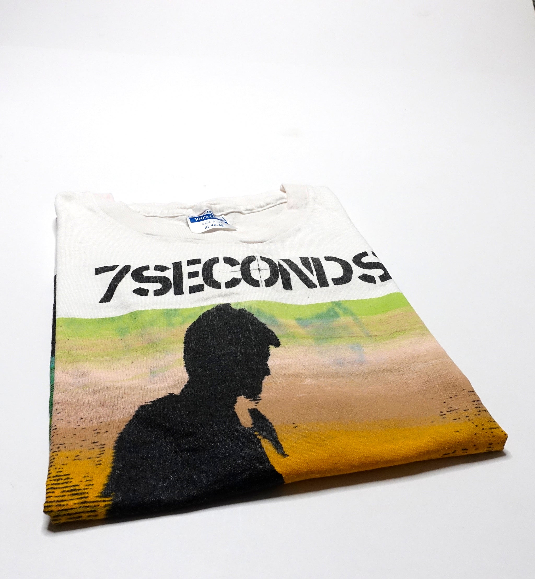 7 Seconds ‎– New Wind 1986 Tour Shirt Size Large